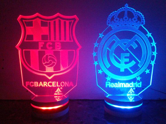 3d Led Lamp : Football