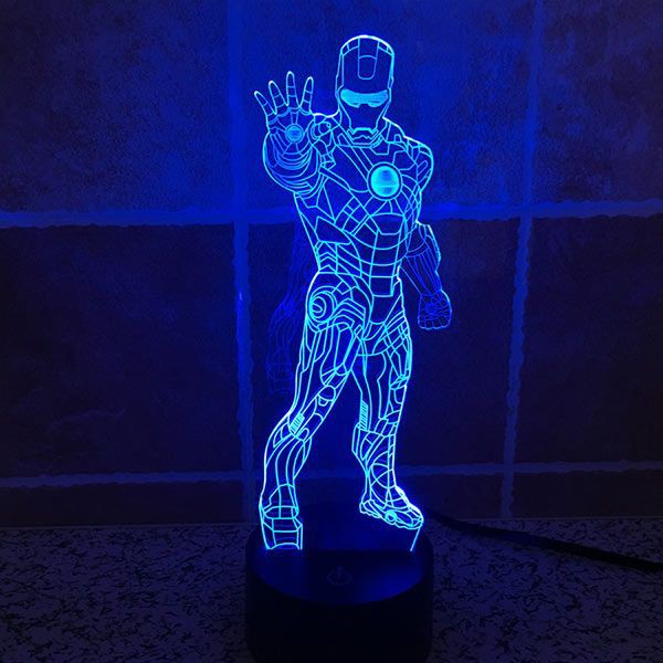 3d Led Lamp "kids"